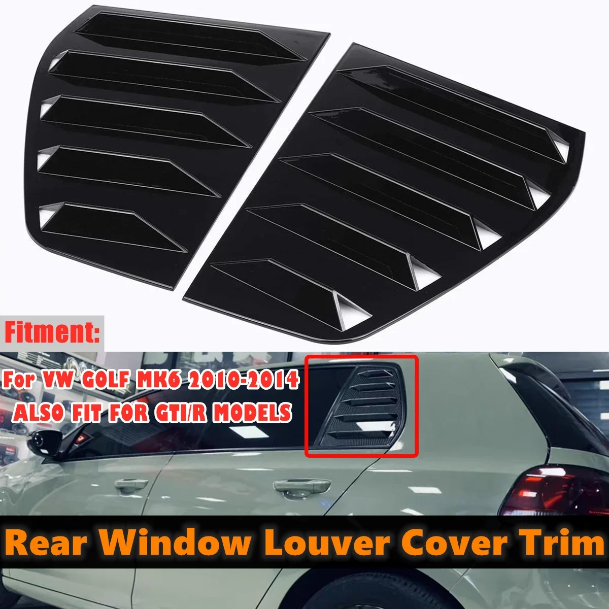 2Pcs-Car-Rear-Side-Window-Louver-Air-Vents-Windshield-Decoration-Cover ...