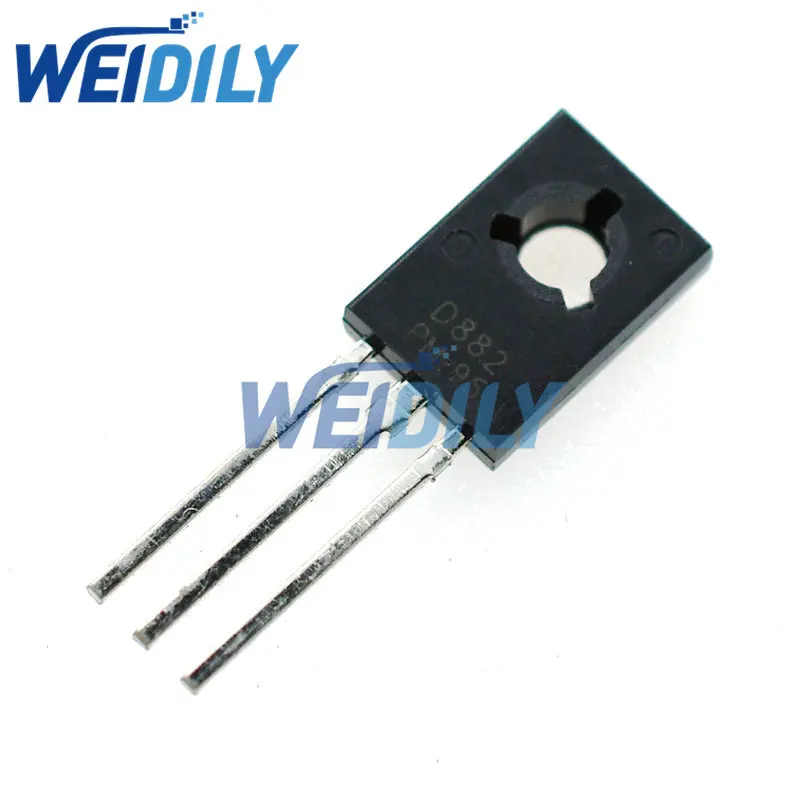 20PCS-Triode-Transistor-D882-2SD882-3A-40V-NPN-Power-Triode-New ...