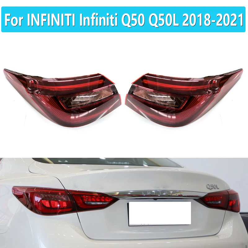Car-LED-Rear-Tail-Light-Assembly-For-Infiniti-Q50-Q50L-2018-2019-2020 ...