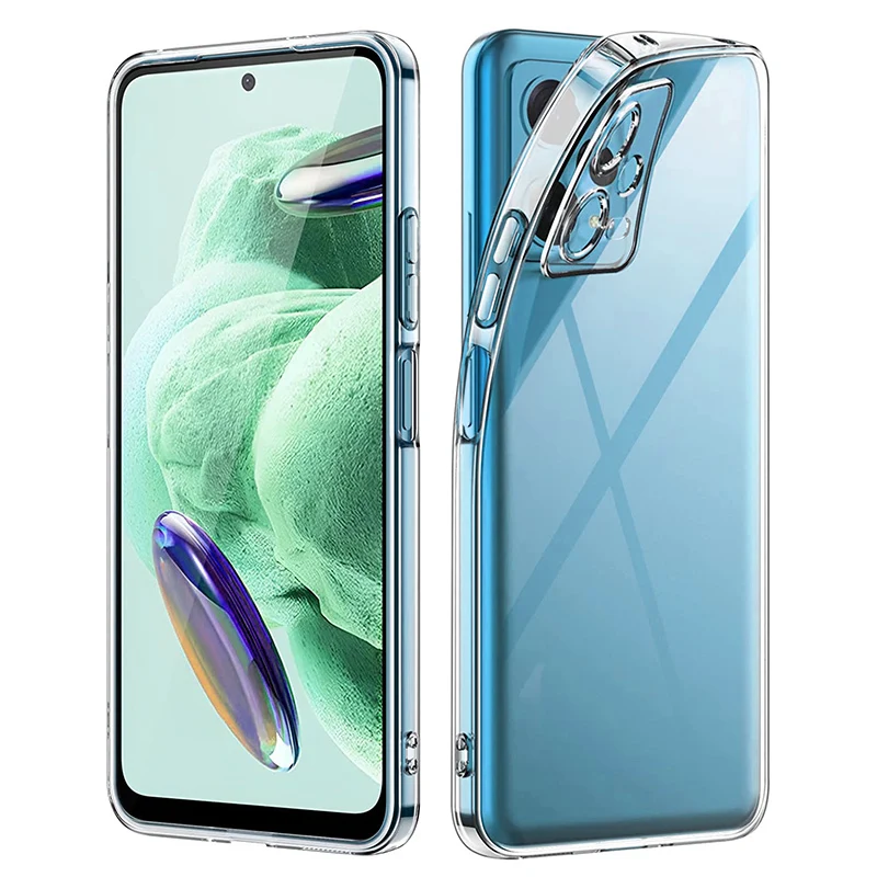 Ultra Thin Silicone Clear Case For Xiaomi POCO F5 F4 F3 F2 X5 X4 X3 X2 ...