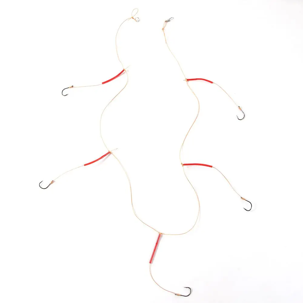 5-Hooks-Fishing-Tackle-Single-Hook-5-13-Pesca-Baits-Small-Hook-String ...