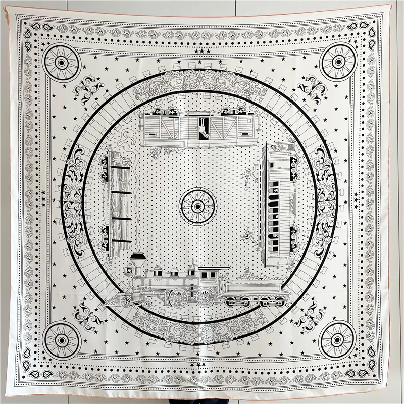 Twill-Silk-Scarf-Mulberry-Giant-Hand-Rolled-Shawl-Herm-Head-Hair-Bag ...