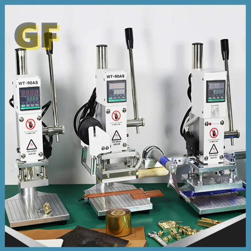 Hot-foil-stamping-machine-leather-stamp-emboss-press-tool-logo-custom ...