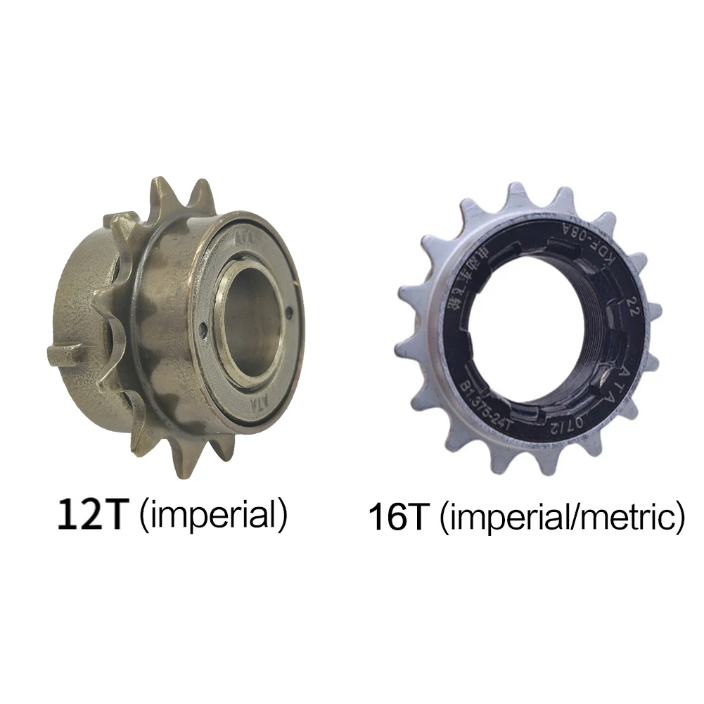 12-16T-Single-Speed-Flywheel-Fixie-Rear-Cog-imperial-metric-Series-For ...