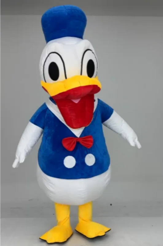Nuevo disfraz inflable de mascota pato Donald azul de MINISO Disney ...