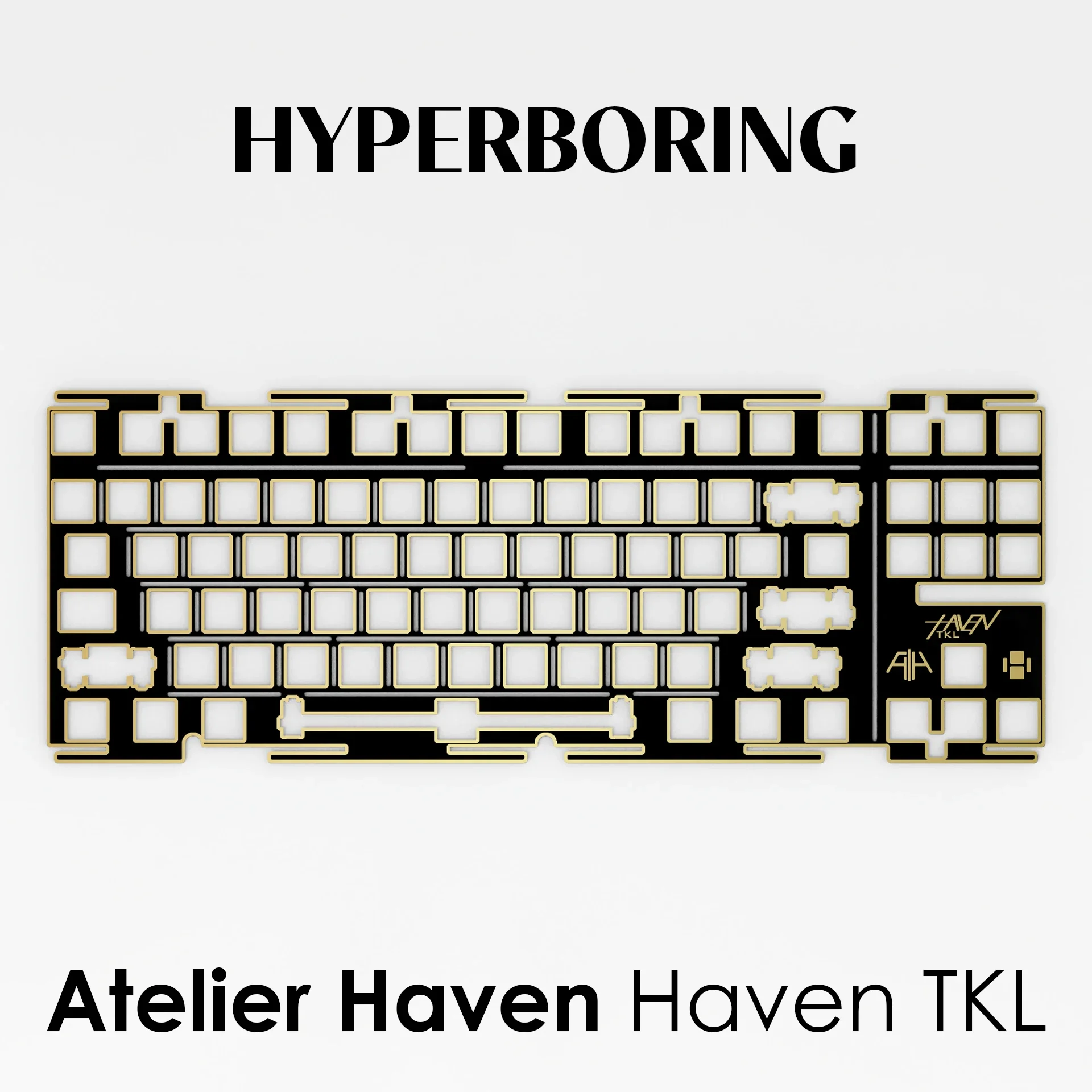 Atelier Haven TKL 87 Keyboard Plate with FR4 Aluminum ( for plate ...