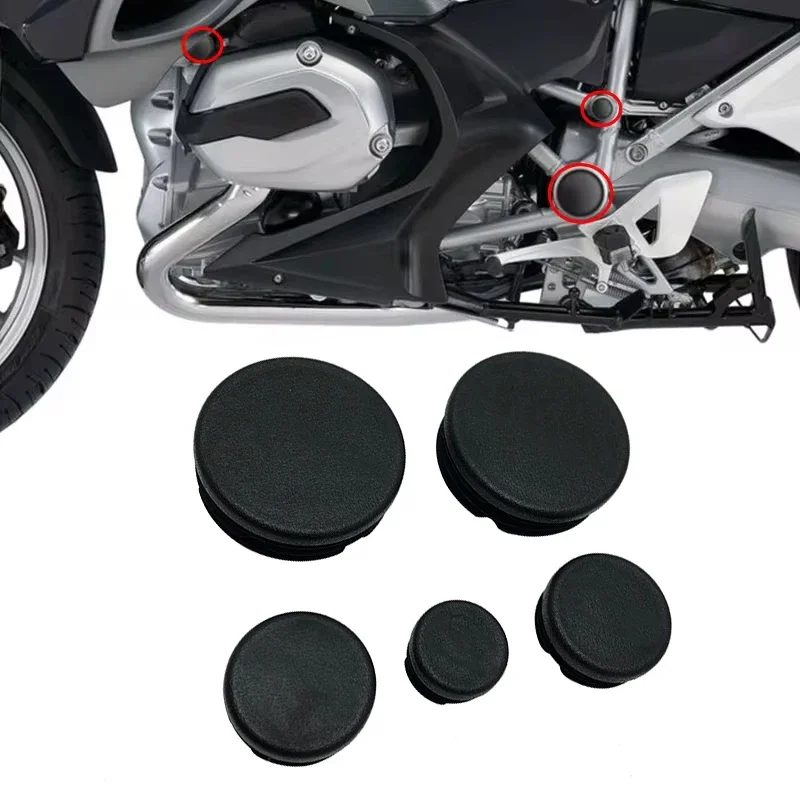 R1200RT-R1250RT-Frame-Hole-Cover-Caps-Plug-Decorative-Frame-Cap-Set-For ...