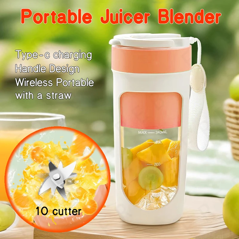 Electric-Juicer-Mini-Portable-Blender-Fruit-Mixers-Fruit-Extractors ...