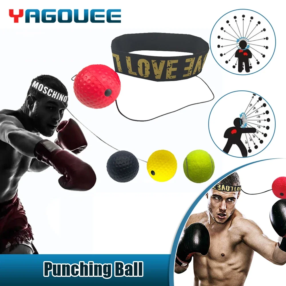 Boxer-Raising-Reaction-Force-Hand-Eye-Boxing-Reflex-Speed-Punch-Ball ...