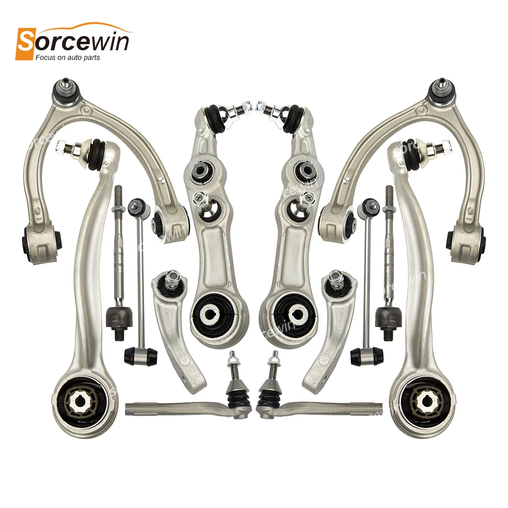 Auto Parts Car Front Suspension Parts 14 Pcs Control Arms Kit Ball ...