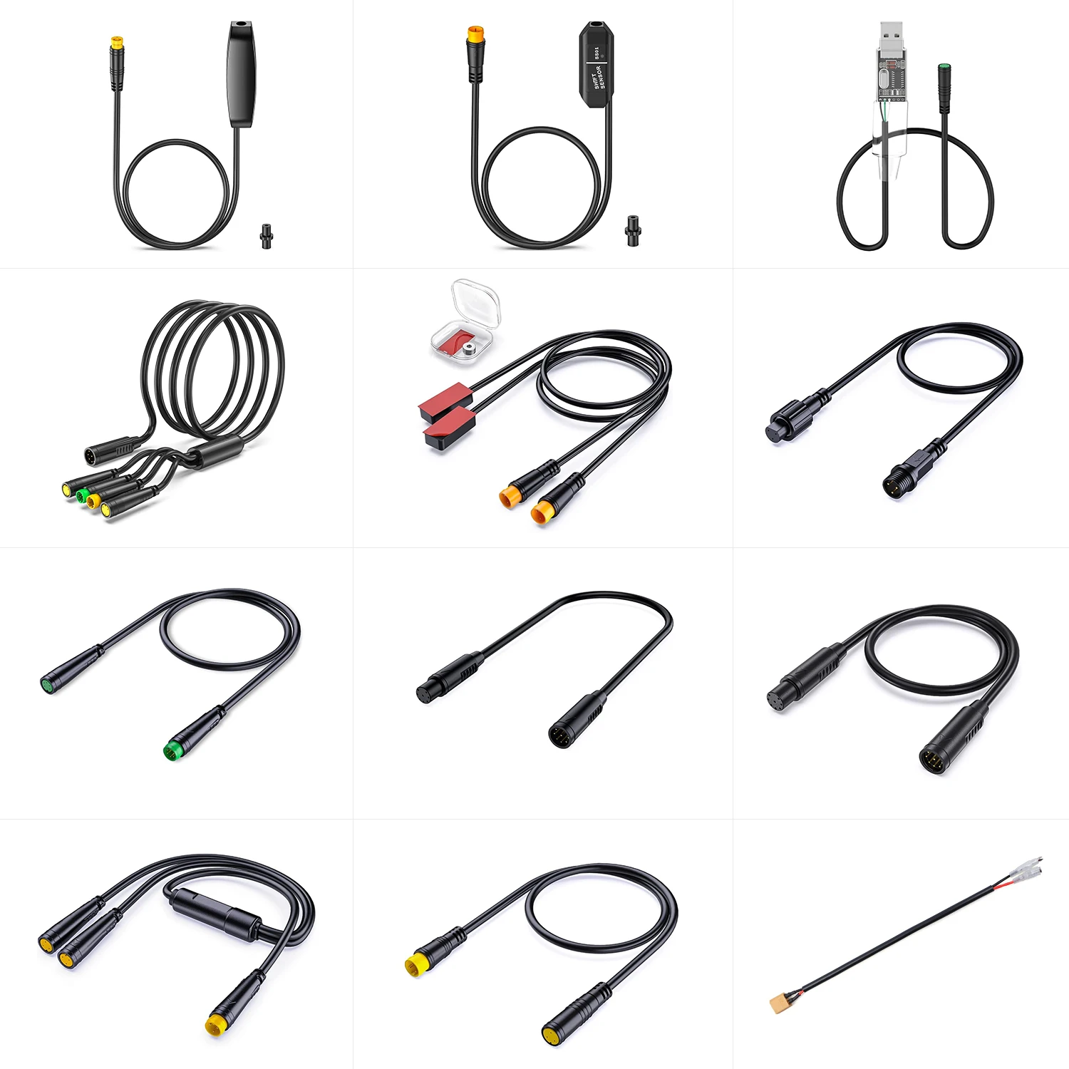Cable-de-bicicleta-el-ctrica-para-Bafang-8FUN-Kits-de-Motor-Sensor-de ...