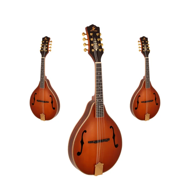 Hot Sale Classical 8 Strings Musical Instrument Matte Finish Mandolin ...