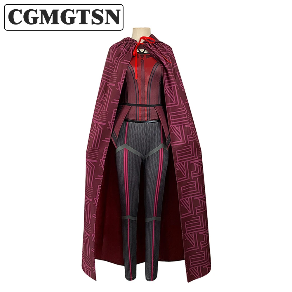 CGMGTSN-Wanda-Vision-Scarlet-Cosplay-Witch-Maximoff-Cosplay-Costume ...