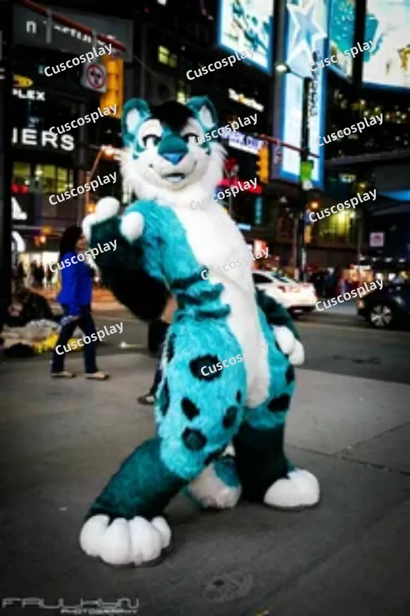 Disfraz-de-Mascota-de-perro-Husky-Fox-traje-de-personaje-de-dibujos ...
