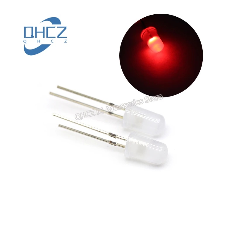 100pcs-5MM-red-light-fog-like-long-pin-LED-lamp-beads-light-emitting ...