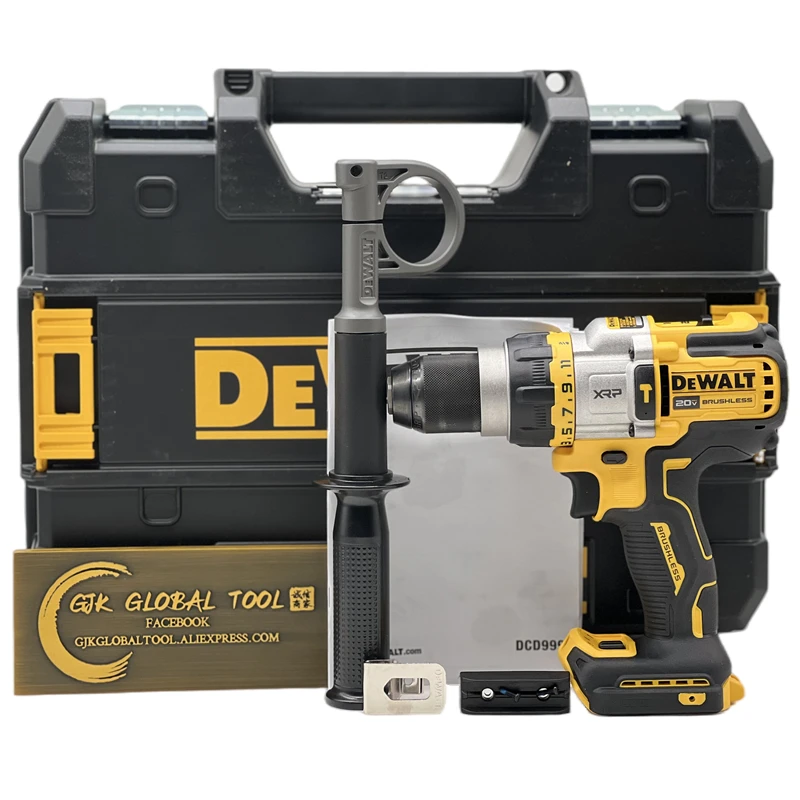 Dewalt DCD999 Cordless Hammer Drill/Driver Kit 20V Flexvolt Advantage ...