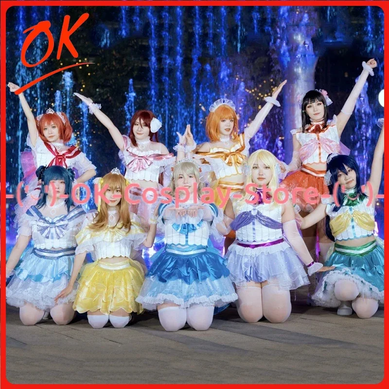 [Customized] Lovelive Sunshine Cosplay Dress Aqours AQUARIUM Cosplay ...