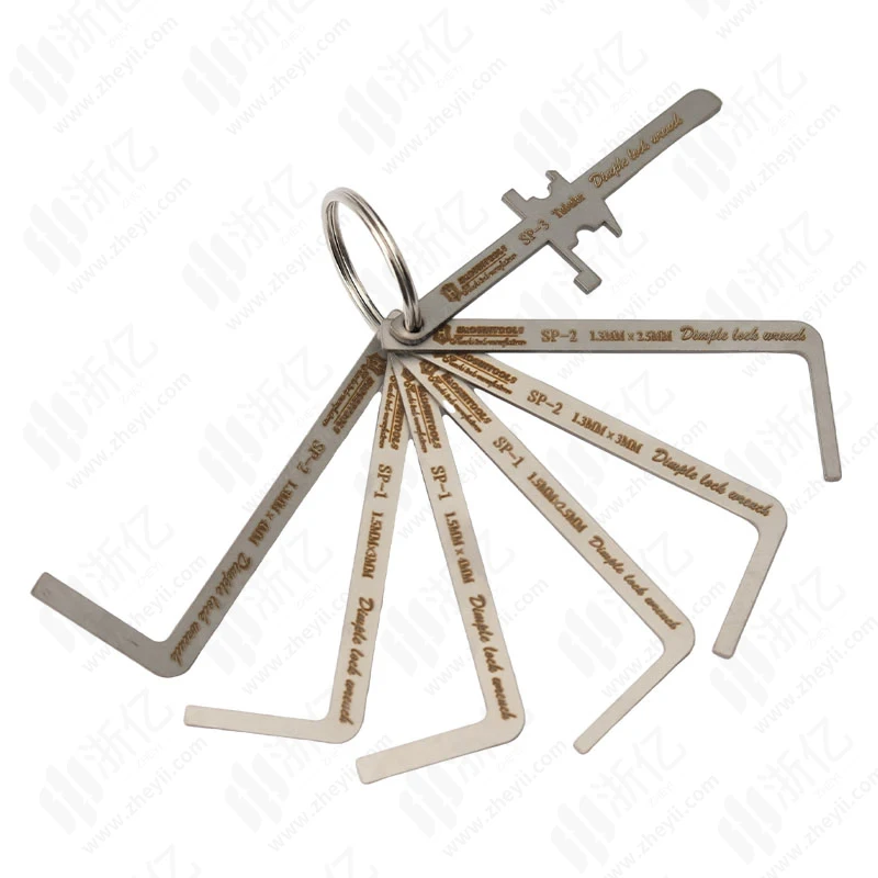 New-HAOSHI-7PCS-Locksmith-Box-Pin-Tools-Kit-Top-Pin-Plastic-Working ...