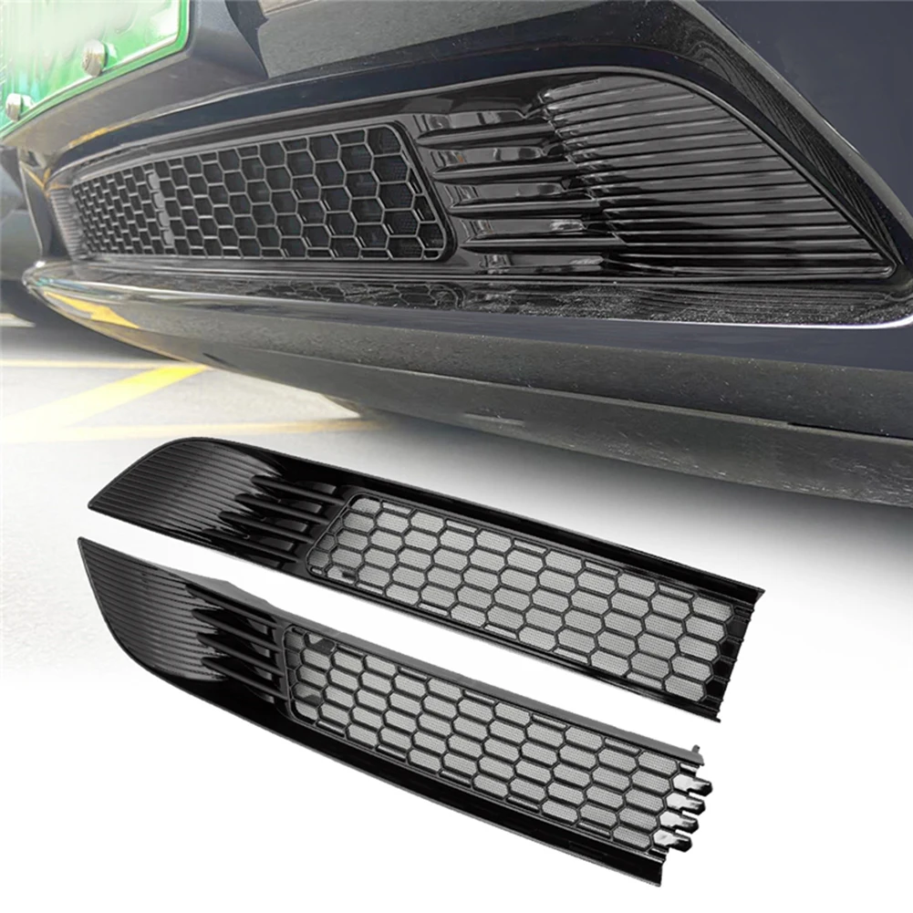 For-Tesla-Model-3-Model-Y-Front-Bumper-Hood-Vent-Grille-Net-Radiator ...