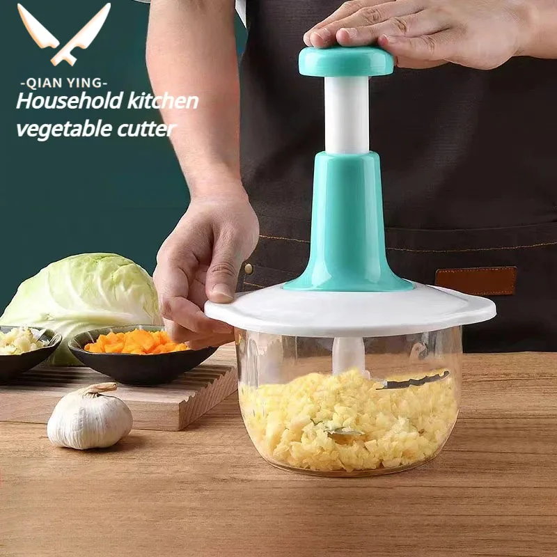 New pressure manual garlic mincing machine, multi-function vegetable ...