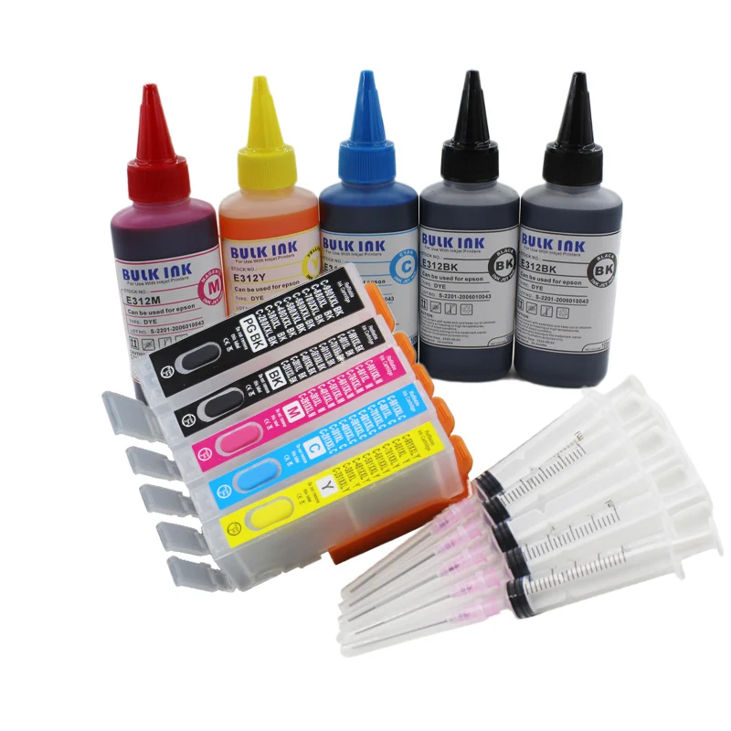 CISSPLAZA-5C-PGI480-PGI-480-CLI-481refill-Ink-Cartridge-compatible-for ...