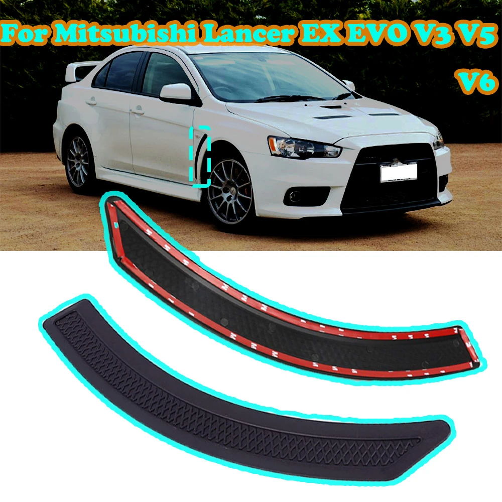 Car Side Fender Vent Cover Trim For Mitsubishi Lancer Ex Evo V3 V5 V6 ...
