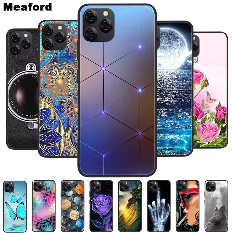 For-Blackview-A95-Case-Shockproof-Soft-silicone-TPU-Back-Cover-For ...