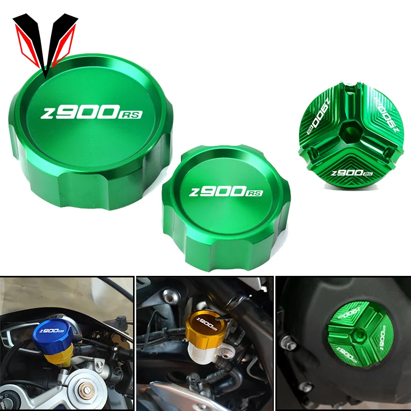 For Kawasaki Z900RS Z900 RS 2017 2021 Motorcycle CNC Aluminum Front and ...