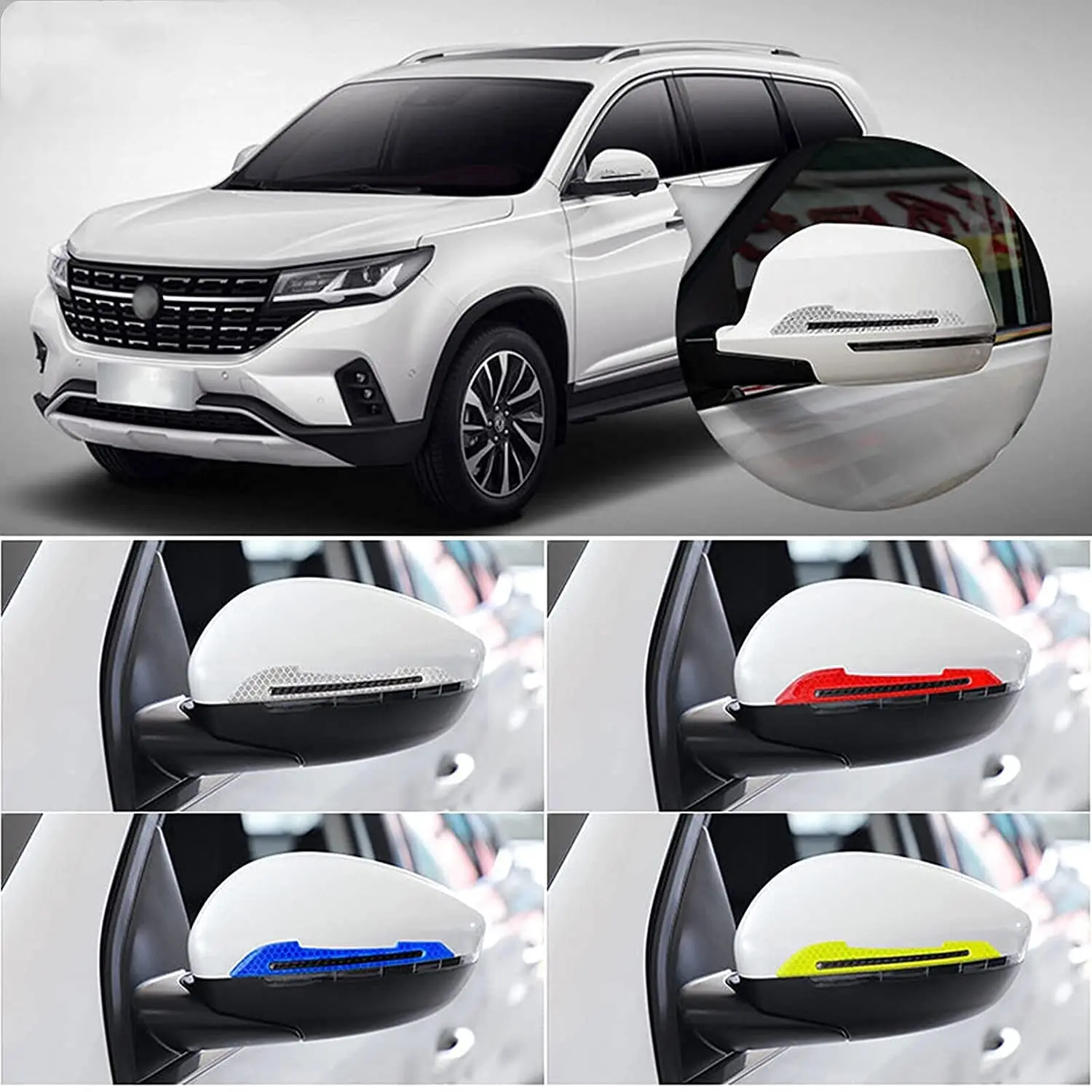 2Pcs-Car-Rearview-Mirror-Reflective-Stickers-Night-Driving-Safety ...