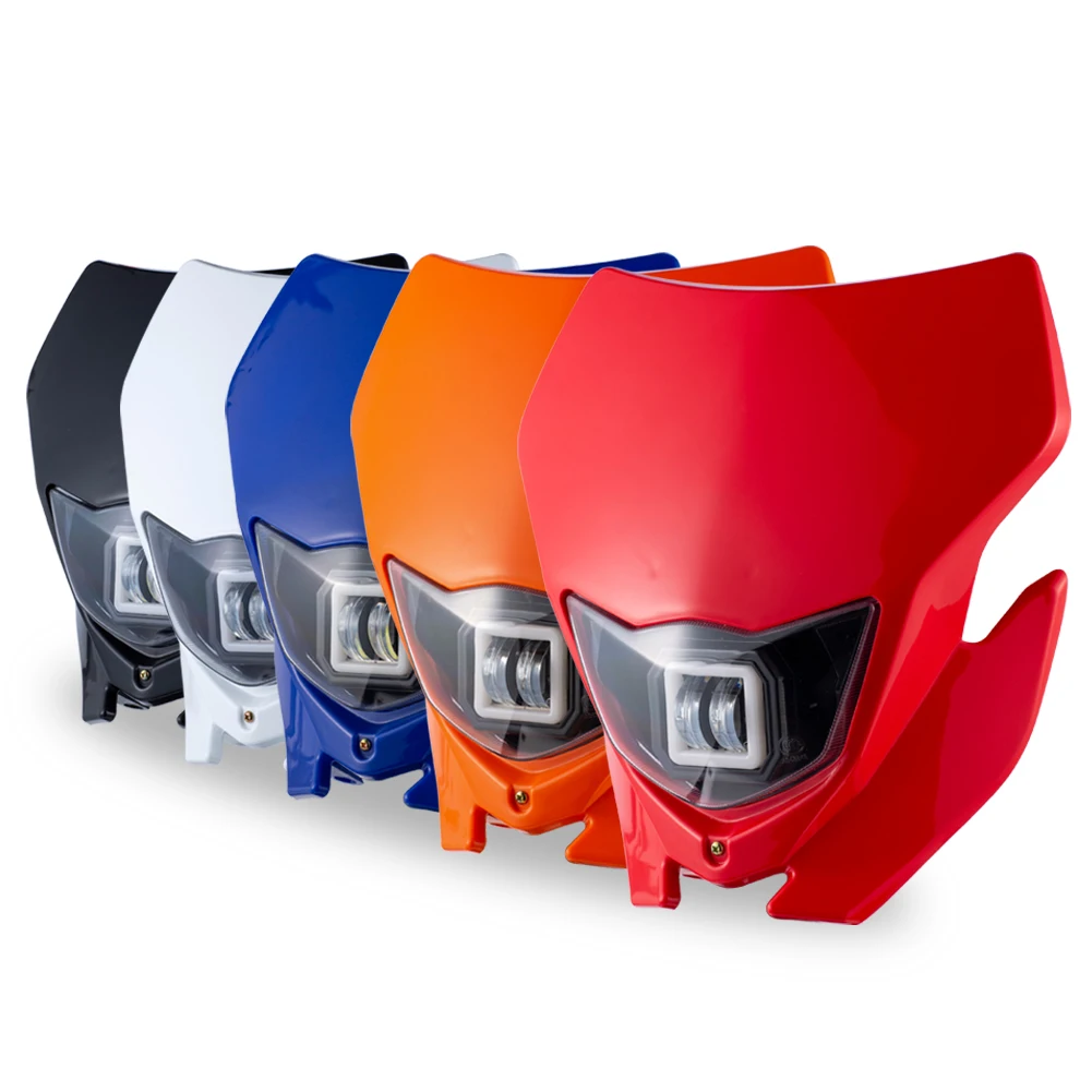 Motorcycle-LED-Headlight-Headlamp-For-Honda-CR-CRF-XR-CRF230-CRF250 ...