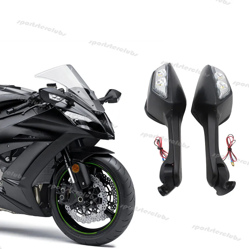 OE-Style-Rear-View-Side-Mirrors-with-LED-Turn-Signals-Light-For ...