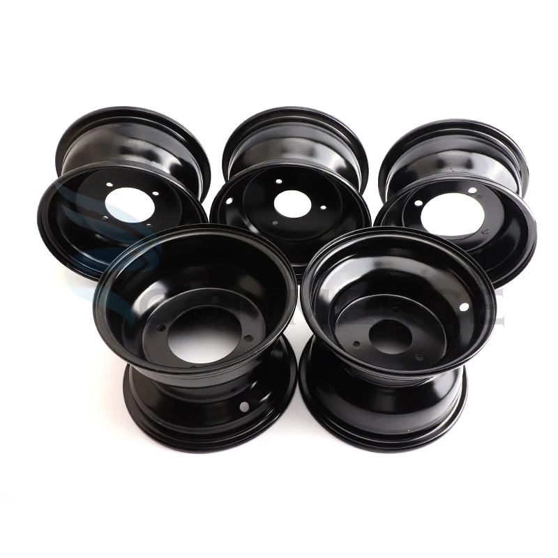 Black 8 inch Front or Rear wheel Hub Fit For 110cc-250cc ATV Go kart ...