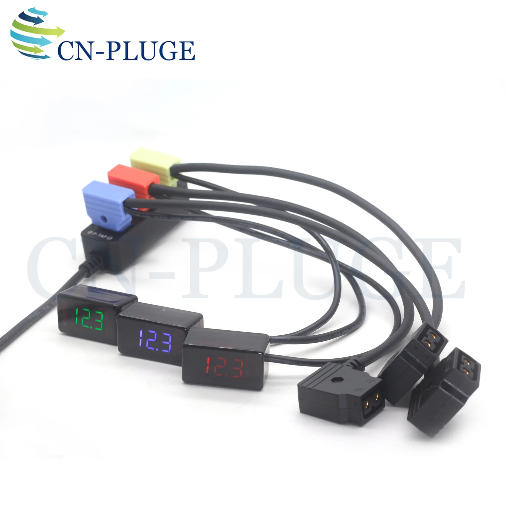 D-TAP Male to DTAP Port Female With Voltage Monitor Power Extension ...