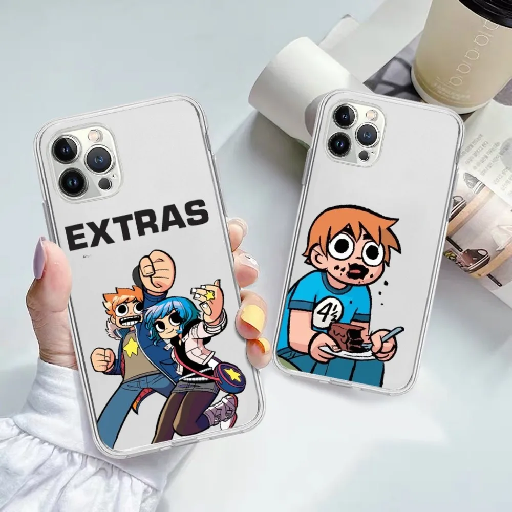 Scott Pilgrim anime Phone Case For iPhone 15 13 14 Pro Max XS XR 12 11 ...