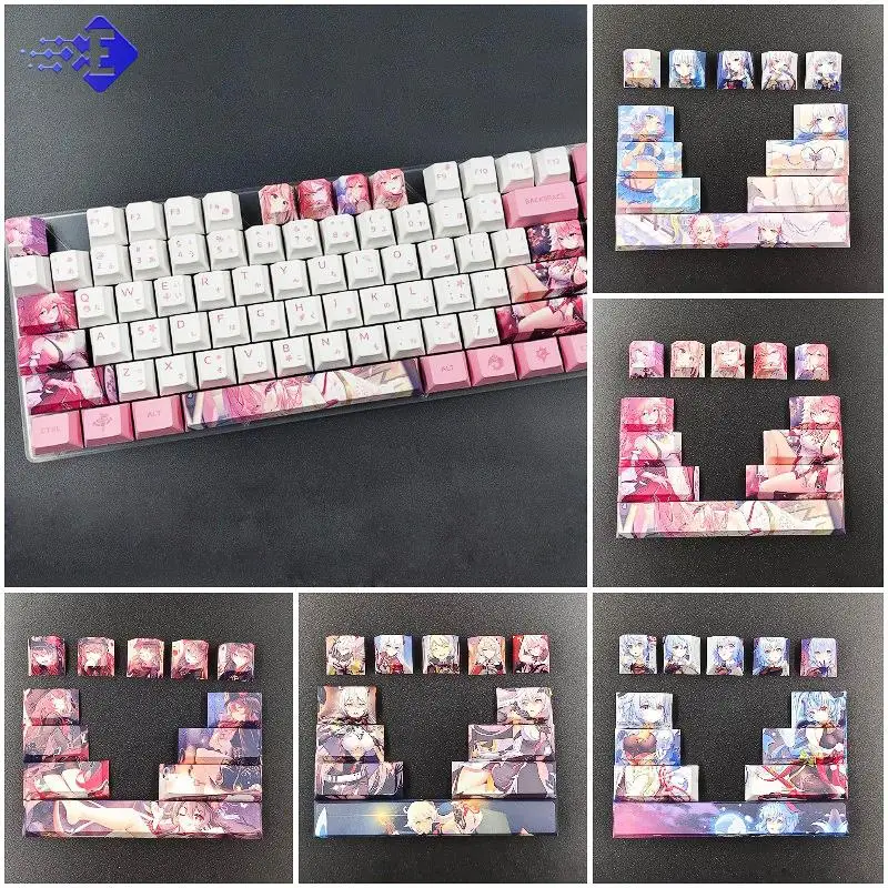 12Keys-Set-Anime-Character-Design-Custom-Thermal-Sublimation-Cherry ...
