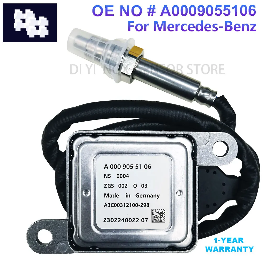 A0009055106-Original-New-Nitrogen-Oxygen-NOx-Sensor-12V-For-MERCEDES ...
