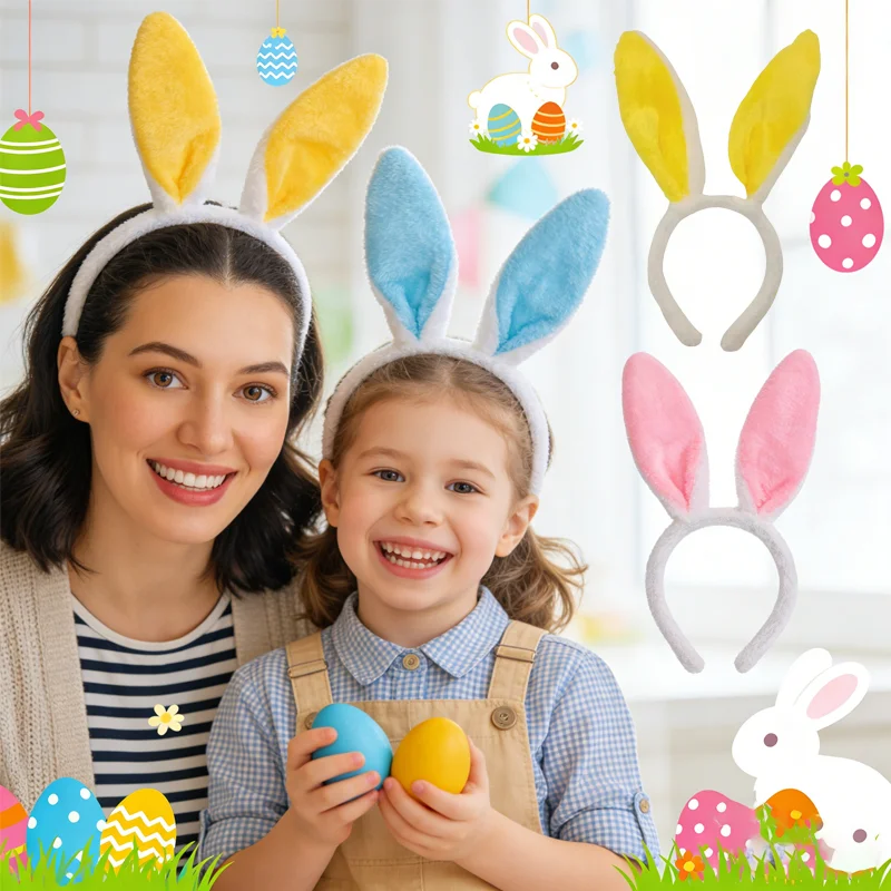 Easter Rabbit Headband Cute Gift Easter Rabbit Headband Decoration ...