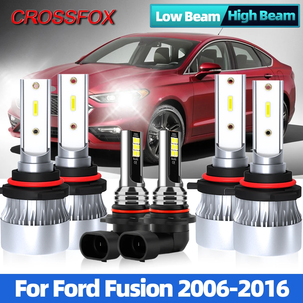 H7 H11LED Lâmpada do Farol do Carro CSP Chip 240W 40000LM Alta Baixa ...