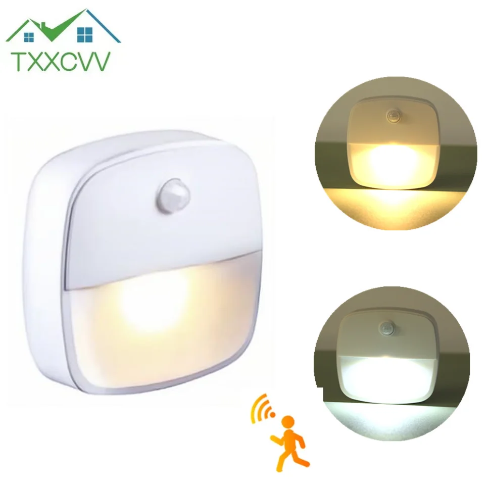 Motion-Sensor-Light-Wireless-LED-Night-Lights-AAA-Battery-Powered ...