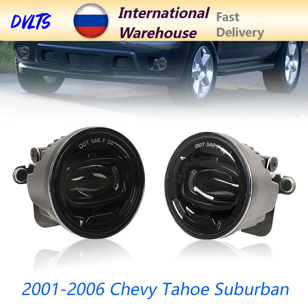 DOT LED Fog Lights Bumper Driving Lamp for 2001-06 Chevy Tahoe and ...