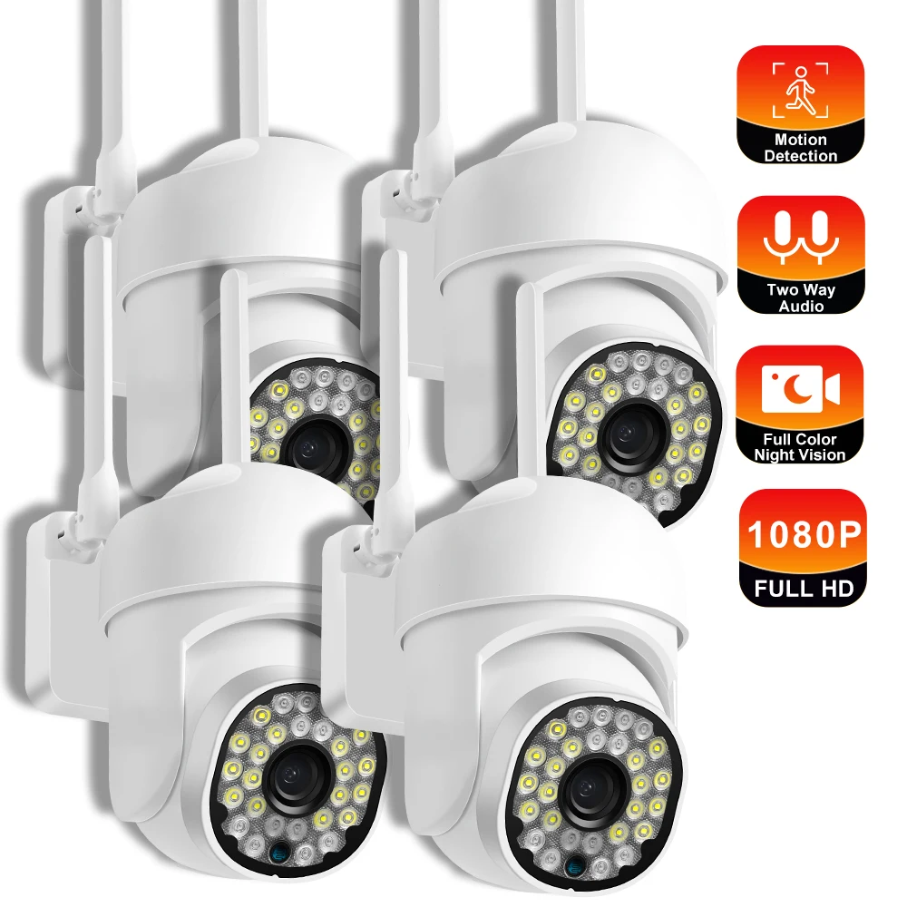 1-4PCS-1080P-2-4G-5G-Wifi-Camera-Outdoor-IP-Home-Street-Monitor ...