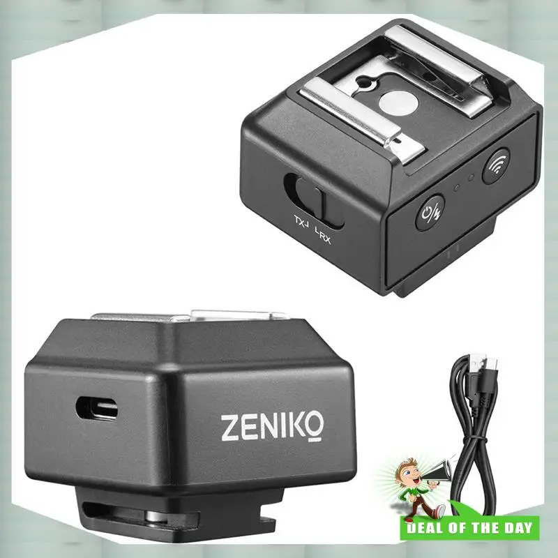 24-Hour Delivery ZENIKO T1 2.4Ghz Wireless Mini Flash Trigger Universal ...