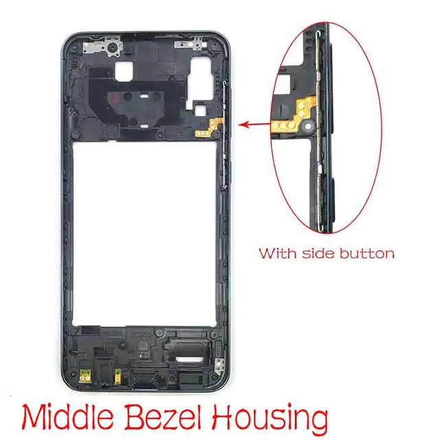 For Samsung A20 A30 A50 A70 Original Housing Middle Frame Case + Side ...