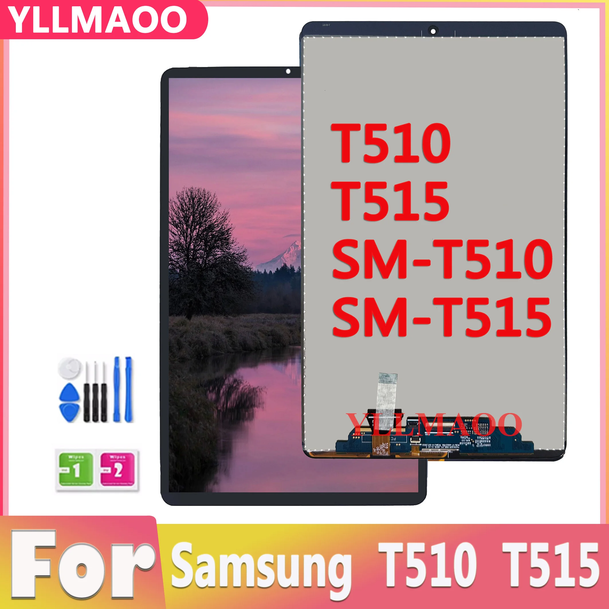 Tela-lcd-para-samsung-galaxy-tab-um-10-1-2019-t510-t515-t517-sm-t510 ...