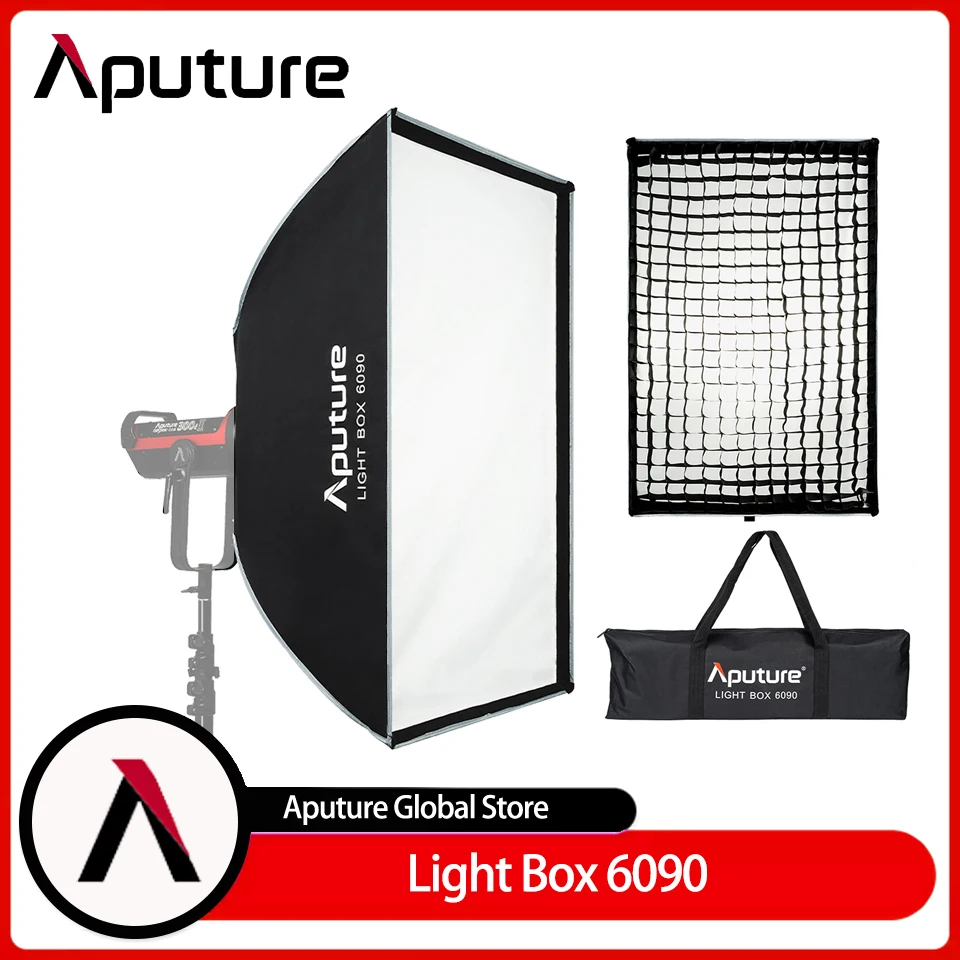 Aputure 라이트 박스 6090 보웬스 마운트 직사각형 소프트 박스 사진 액세서리, 그리드, 운반 가방 포함| | - AliExpress