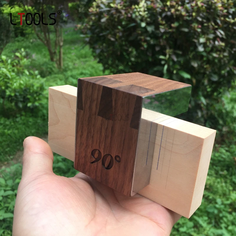 90degree-Black-Walnut-Wood-Multifunctional-Dovetail-Saw-Guide-Dovetail ...