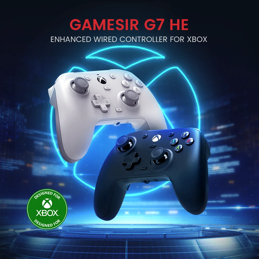 Original GameSir G7 HE Xbox Gaming Controller Gamepad con cable para ...