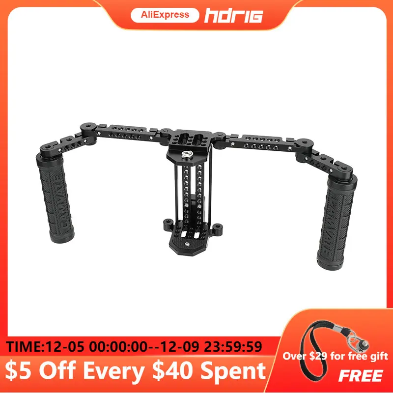 HDRIG 5 & 7" LCD Monitors Director's Monitor Cage Kit with Handles and ...