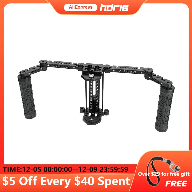 HDRIG 5 & 7" LCD Monitors Director's Monitor Cage Kit with Handles and ...