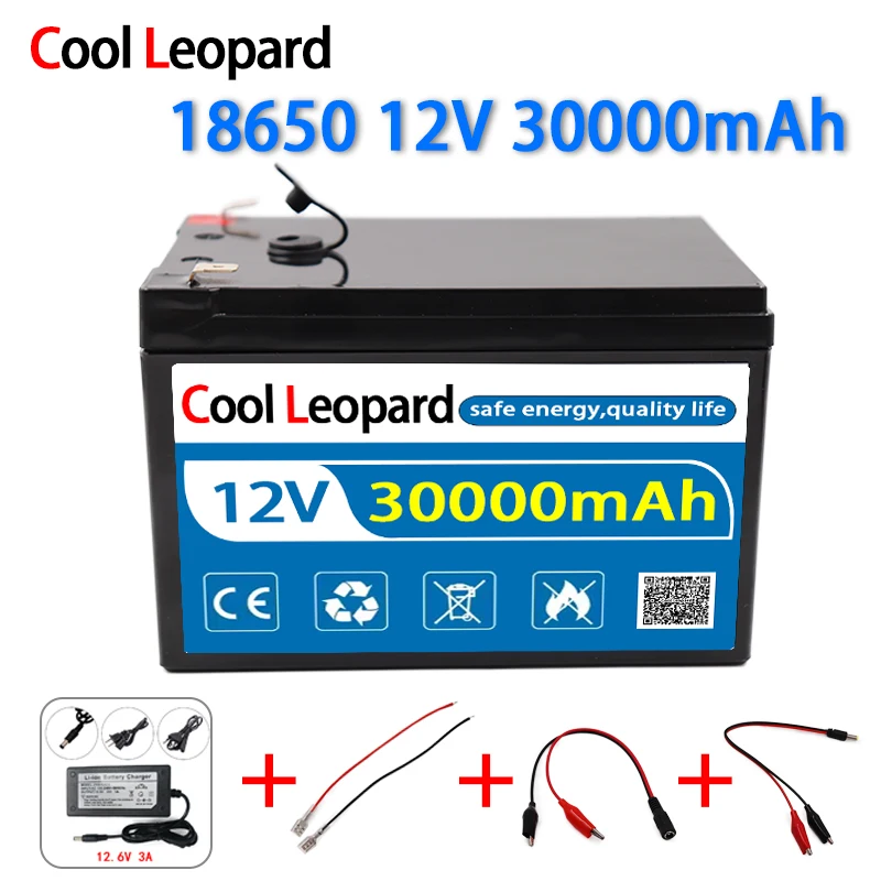 Cooi Leopard 12v 30ah With Bms Lifepo4 Lithium Battery For Equipment ...